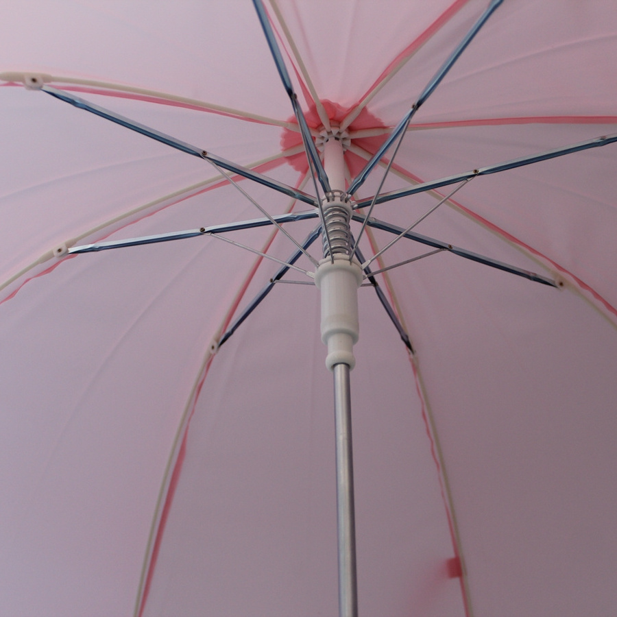 New Umbrella 2022 19inch Amusing Pink Umbrella For Girl Heart Shape ...