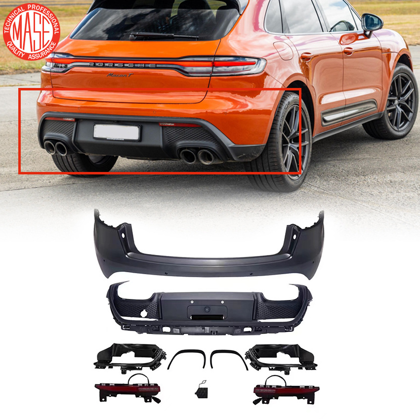 CZJF Back Tali Light Rear Bumper Kit For Porsche Macan 2014 2015 2016 ...