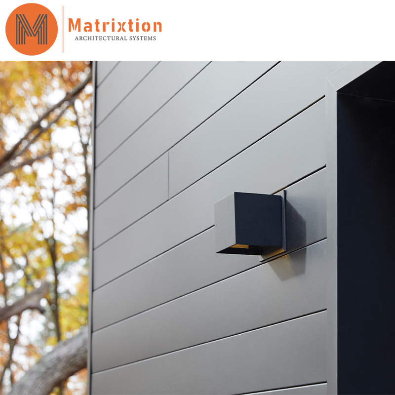 Matrixtion Modern Black: Streamlined Siding & Cladding Panels with ...