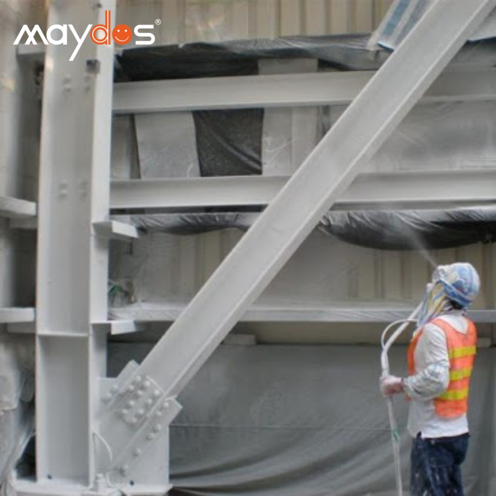 Steel Structure Buildings Fire Resistance Metal Intumescent ...