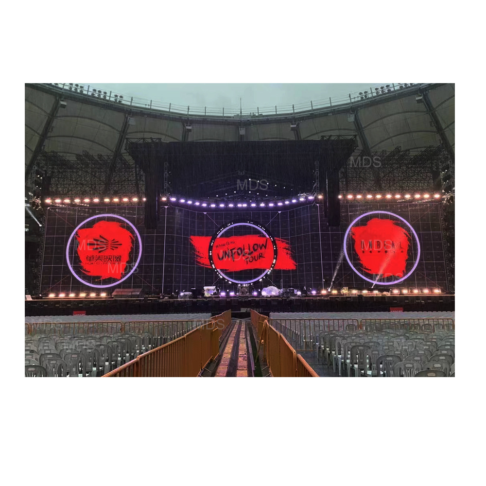 Music Concert Stage Background Video Wall Panel Indoor Outdoor Glass ...