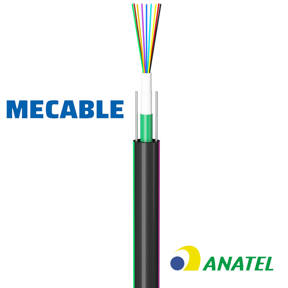 GYXTW 1 core optical fiber Aerial/ Duct Armored High Tension Fiber Optic Cable Power Cable ...