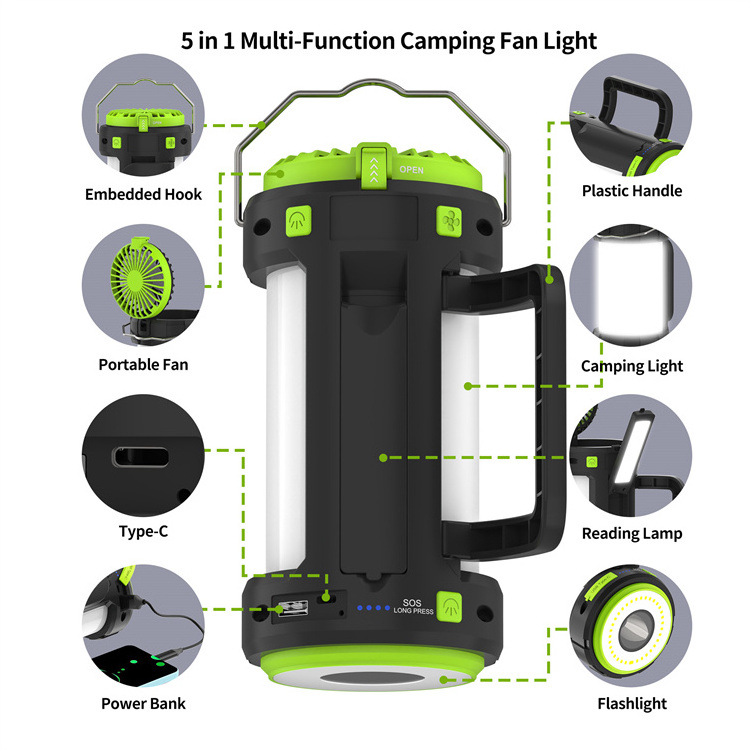 Rechargeable Portable Led Spotlight Hand Held Large Flashlight Outdoor ...