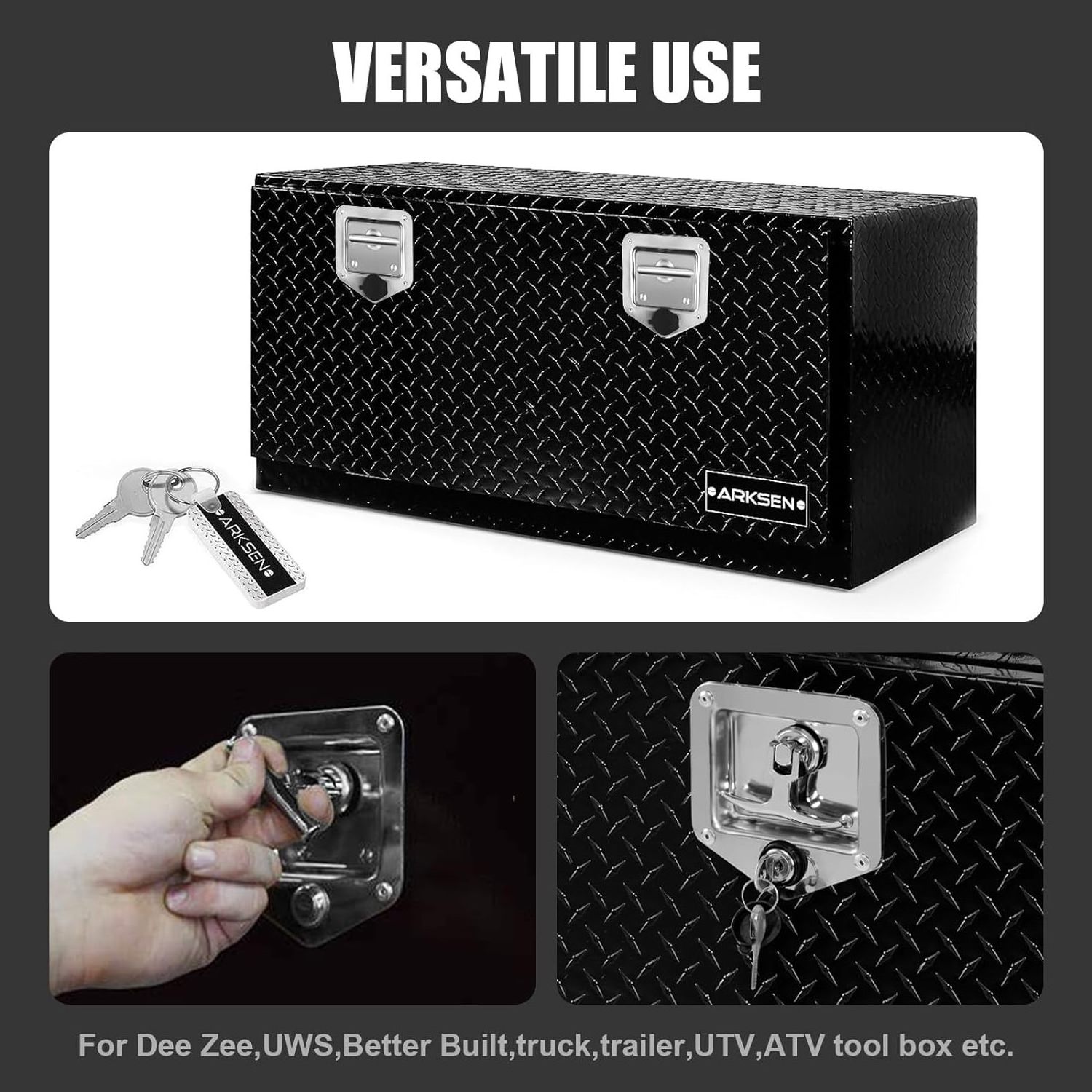 T-Handle Lock Polished Stainless Steel with Gasket camper Truck Trailer ...