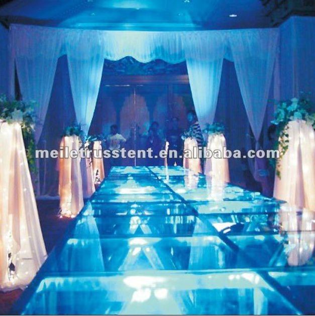 Portable Clear Glass Stage Transparent Acrylic Dance Platform with ...