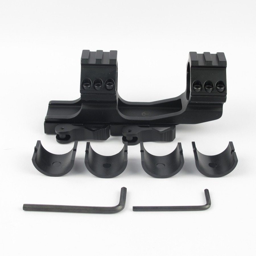 One Piece Optics Scope Mount Cantilever QD Mount For Hunting Flashlight ...