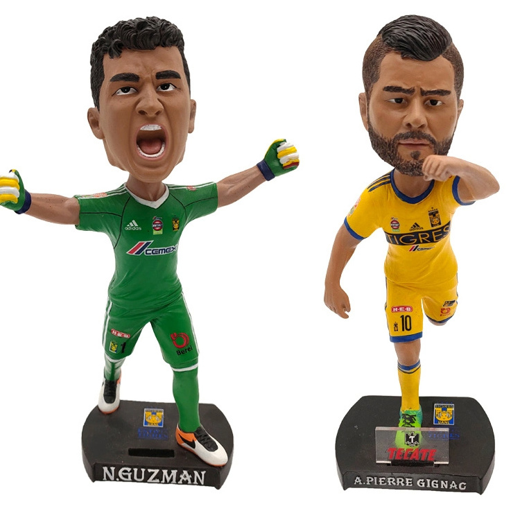 Custom Wholesale Sports Resin Bobblehead Doll Toy Custom Bobble Head ...