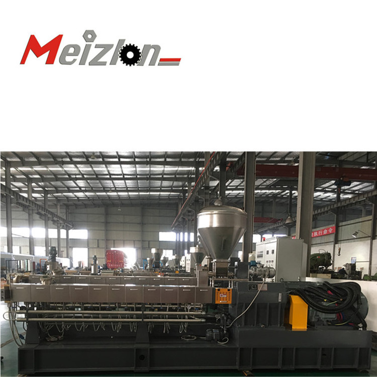meizlon PET monofilament plastic extruder machines double screw barrel ...