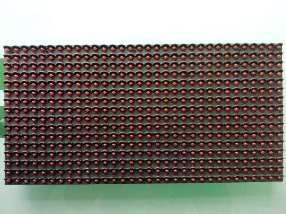 p10 led single color bar screen outdoor DIP mono red green blue white ...