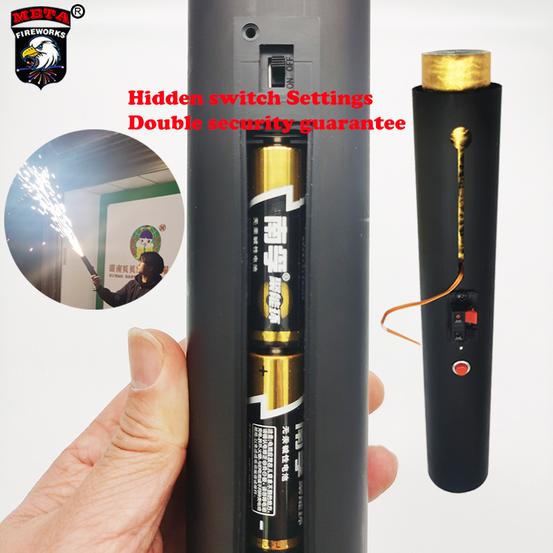 china cartridge factories Machine Wireless Fireworks Cold Fire Fountain ...