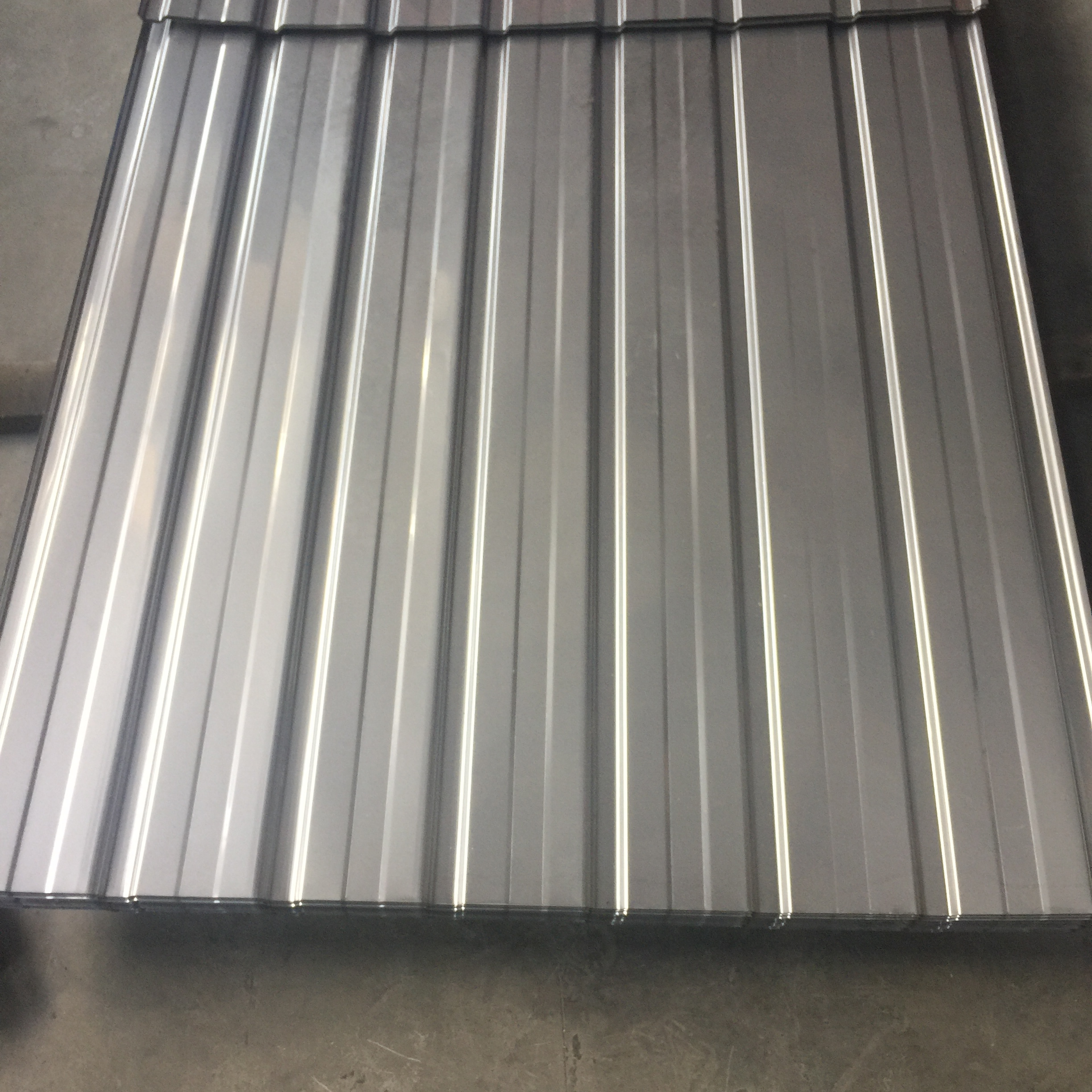 prepainted corrugated galvanized steel Sheet / galvalume sheet metal ...