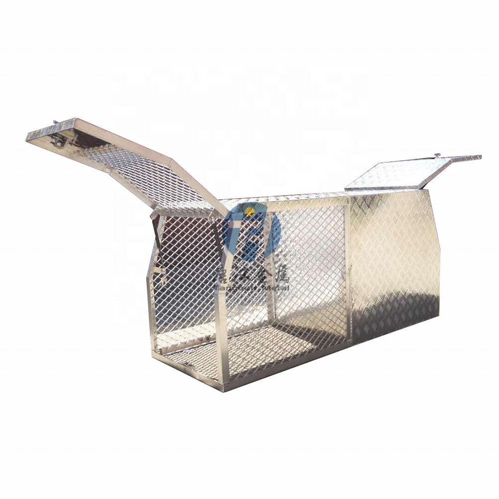 aluminium half dog box half mini ute canopy with T- handle lock ...