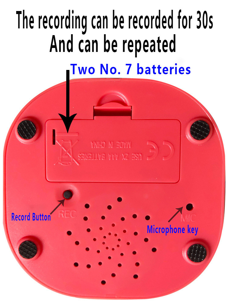 Hight Quantity Recordable Answer Buzzers Sound Dog Button For ...