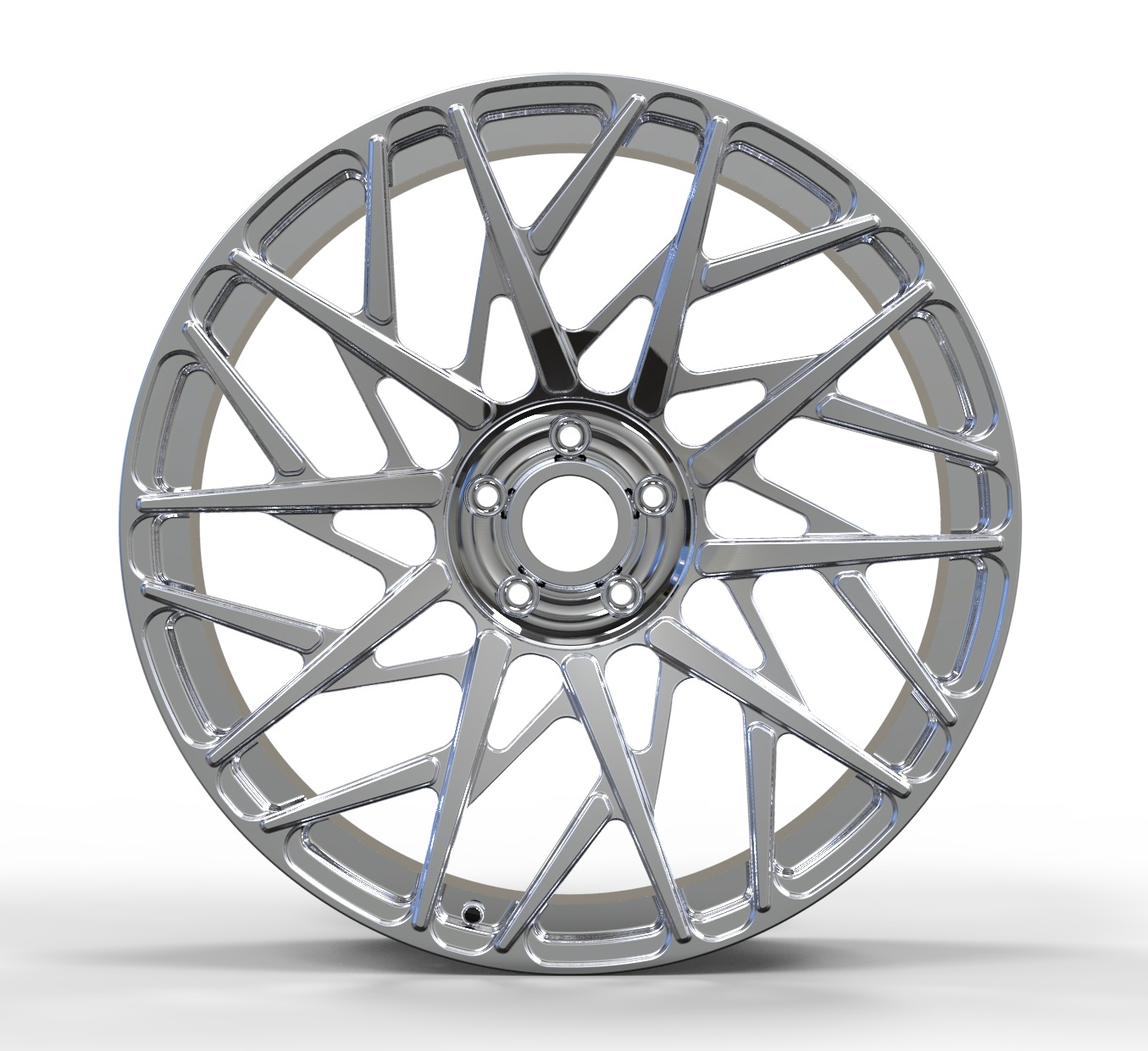 22 inch five star H type forged chrome wheels rims 6x1397 fit for dodge ...