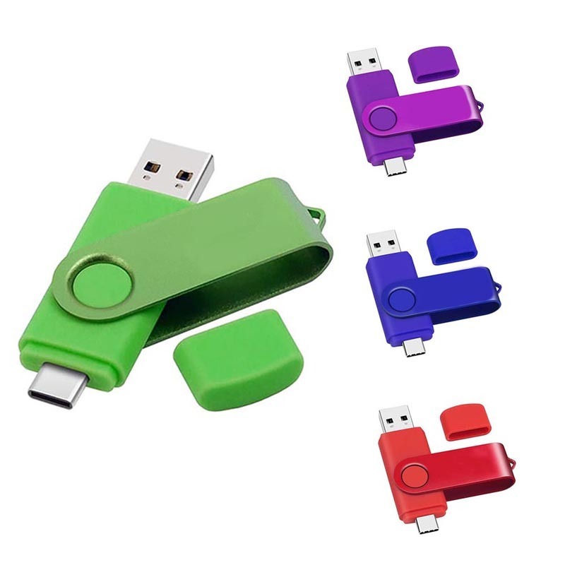 Usb 2.0 Type C Flash Drive 2GB 4GB 8GB 16GB 32GB 64GB Custom Logo Flash ...