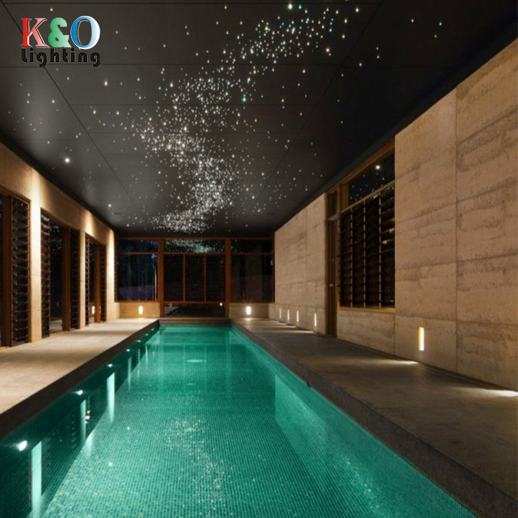 DMX LED Illuminator 50W RGB Full Color Twinkle Fiber Optic LED Light ...