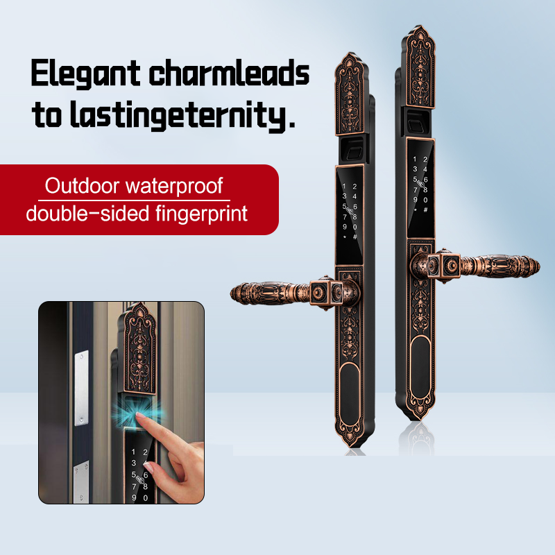 Digital Key Yard Lock Fingerprint Digital Biometric Lock Keyless Smart ...