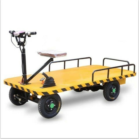 Mini Warehouse Truck Garden Electric Trolley Cart Electric Carry Wagon ...