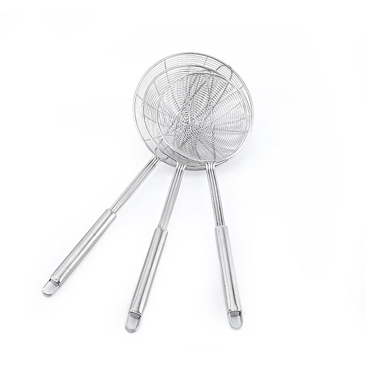 Kitchen Wire Strainer Skimmer Ladle Stainless Steel Wire Spider Skimmer ...