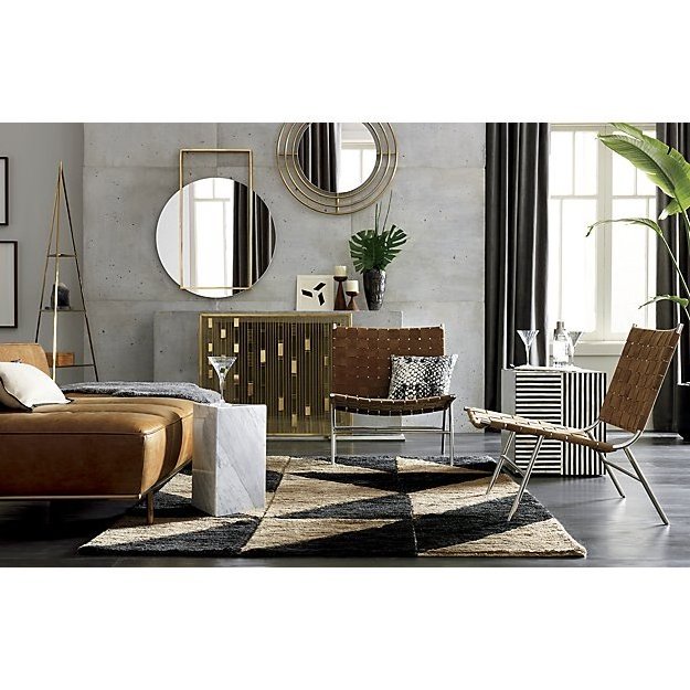 Pendulum Gold Stainless Steel Open Framework Brass Circular Wall Mirror ...