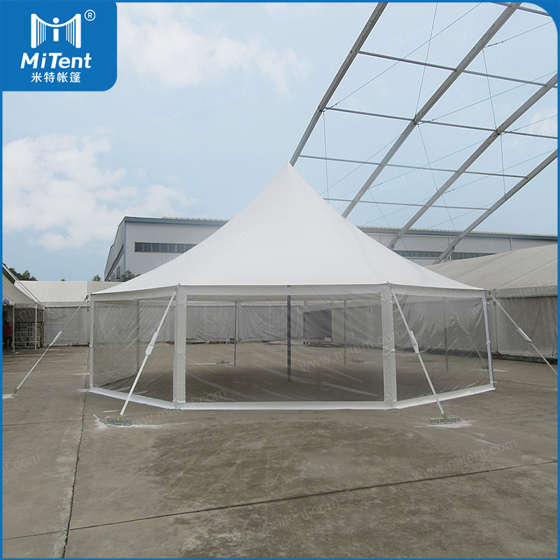 Guangzhou Transparent Octagon Pole Safari Canopy Tent for Outdoor ...