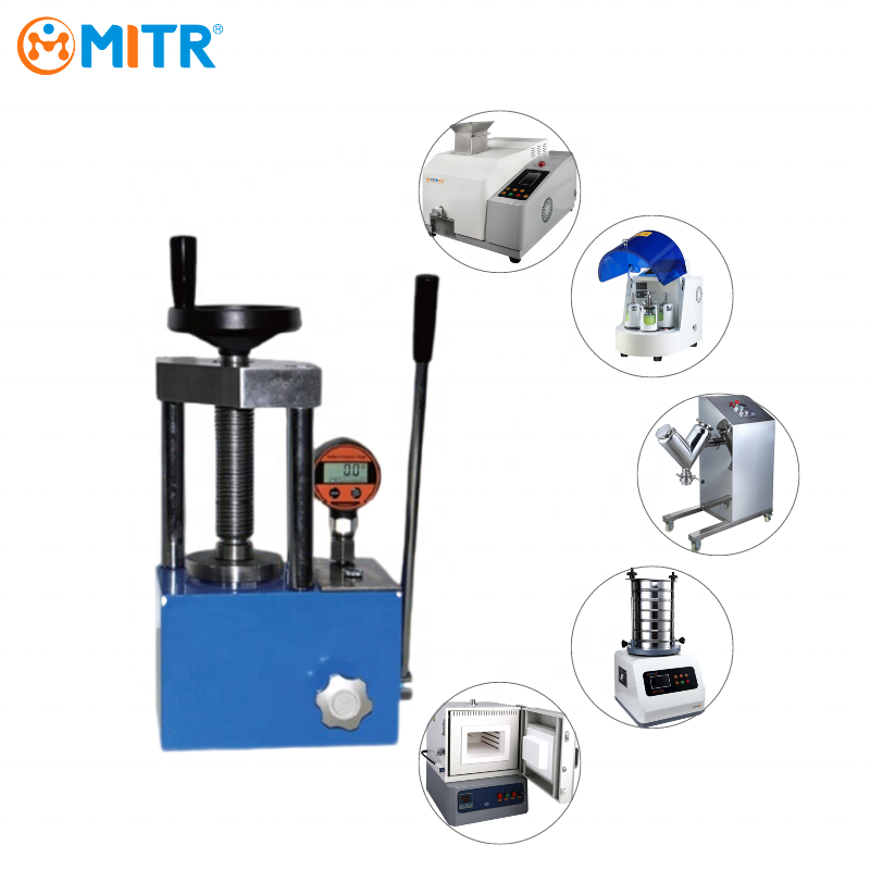 MITR Electric Lab Use Powder Pressing Machine Benchtop Automatic Lab ...