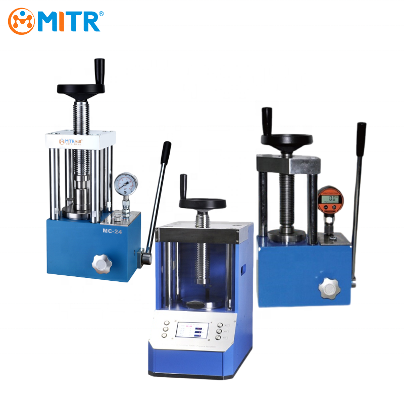 MITR Electric Lab Use Powder Pressing Machine Benchtop Automatic Lab ...