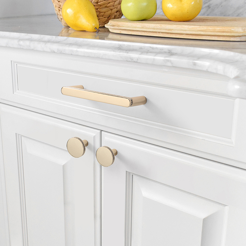 Cabinet Pulls 3 Inch Brushed Brass Kitchen Cabinet Hardware Kitchen ...