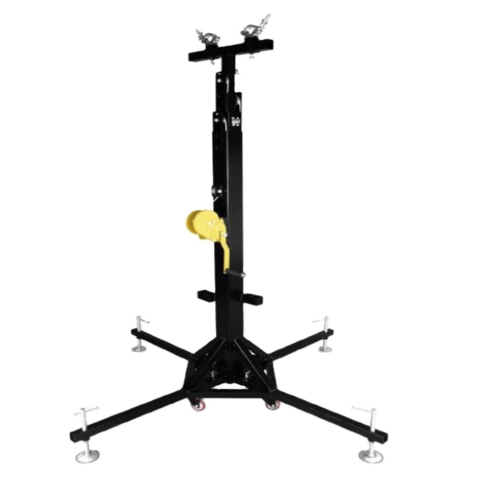 Heavy Duty dj Line Array Speaker Stand Truss Crank Stand with Outrigger ...