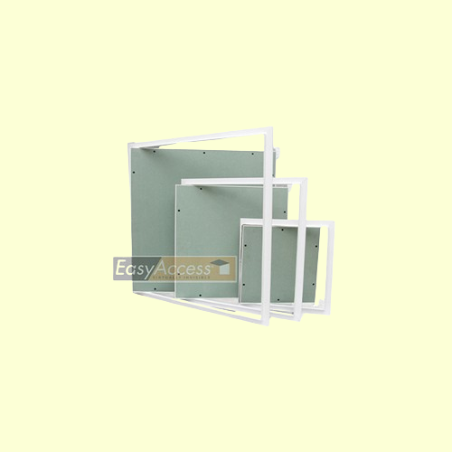 Fire-rated plastic access panel with lockable door for industrial use ...