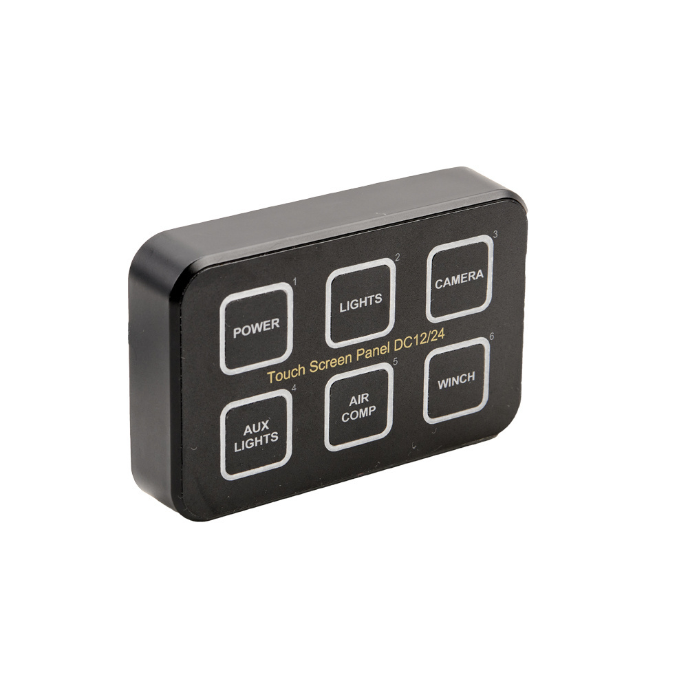 The New touch Switch Panel for vehicle marine 12V Fuse Relay Box Blade ...