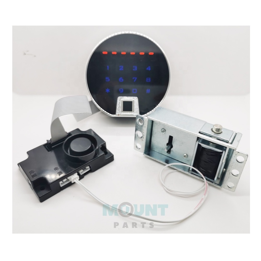 Solenoid Lock with Master Keys, Finger Touch Electronic Safe Box Lock ...