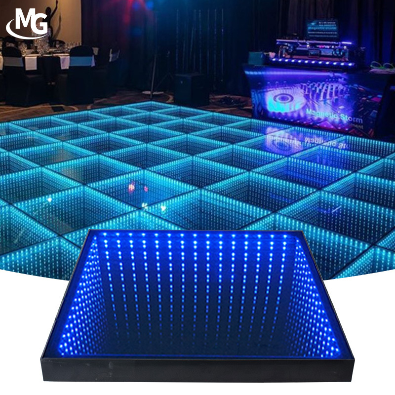RGB Color Changing Sensitive LED Dance Floor Light Floor Tile Light For ...
