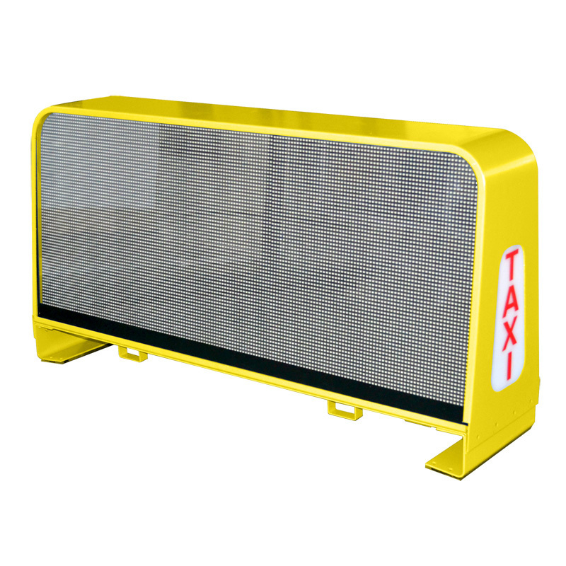 3G 4G WiFi taxi roof led display top led screen car advertising digital ...