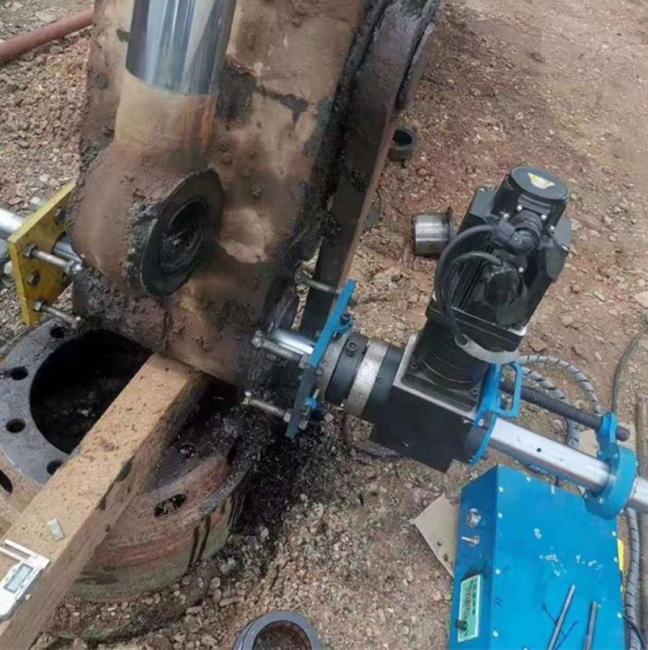 380v/220v Portable Hydraulic Electric Line Boring Machine Bore Welder ...