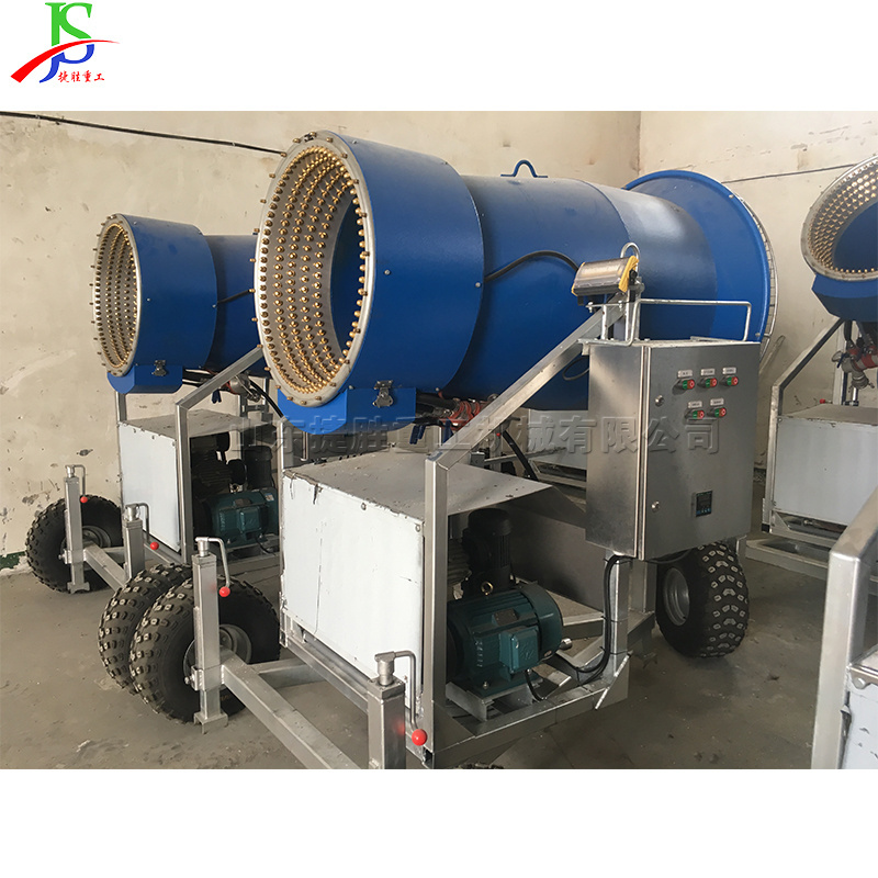 scene layout ski resort artificial snowfall equipment Automatic snow ...