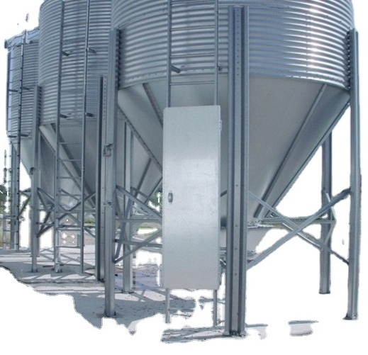 hopper cone bottom cement grain flour powder storage steel 10000t 16 ...