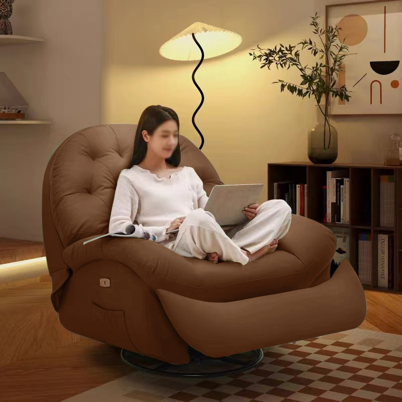 Modern Multifunction electric leather recliner sofa recliner sofa ...