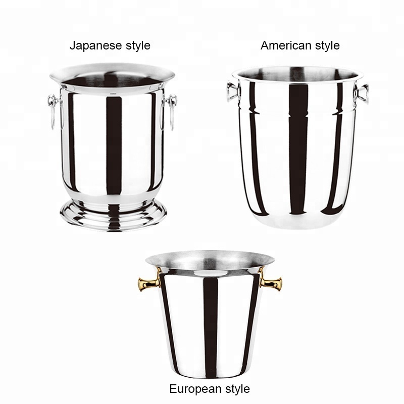 cool bar Professional bar using stainless steel ice bucket with lid ...