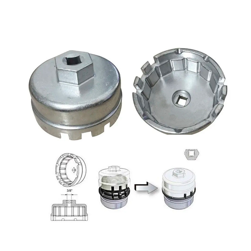 Oil Filter Wrench Flute Housing Engines Oil System Removal Tool for ...