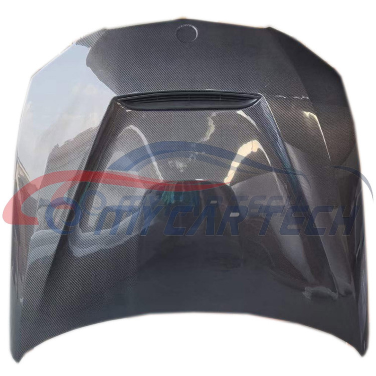 carbon fiber body kit for bmw E92 engine hood rear trunk cover side ...