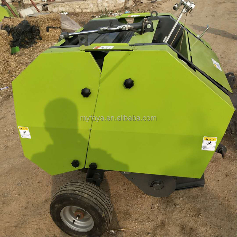 Agriculture best 4x4 round hay baler used large round wheat straw ...