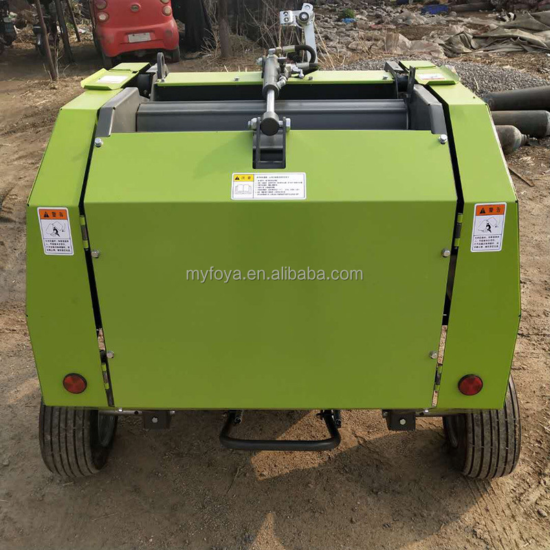 Agriculture best 4x4 round hay baler used large round wheat straw ...