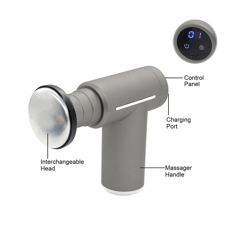 Mini 6 Speed 4 Head Phoenix Heat And Cold Chiropractic Percussion ...