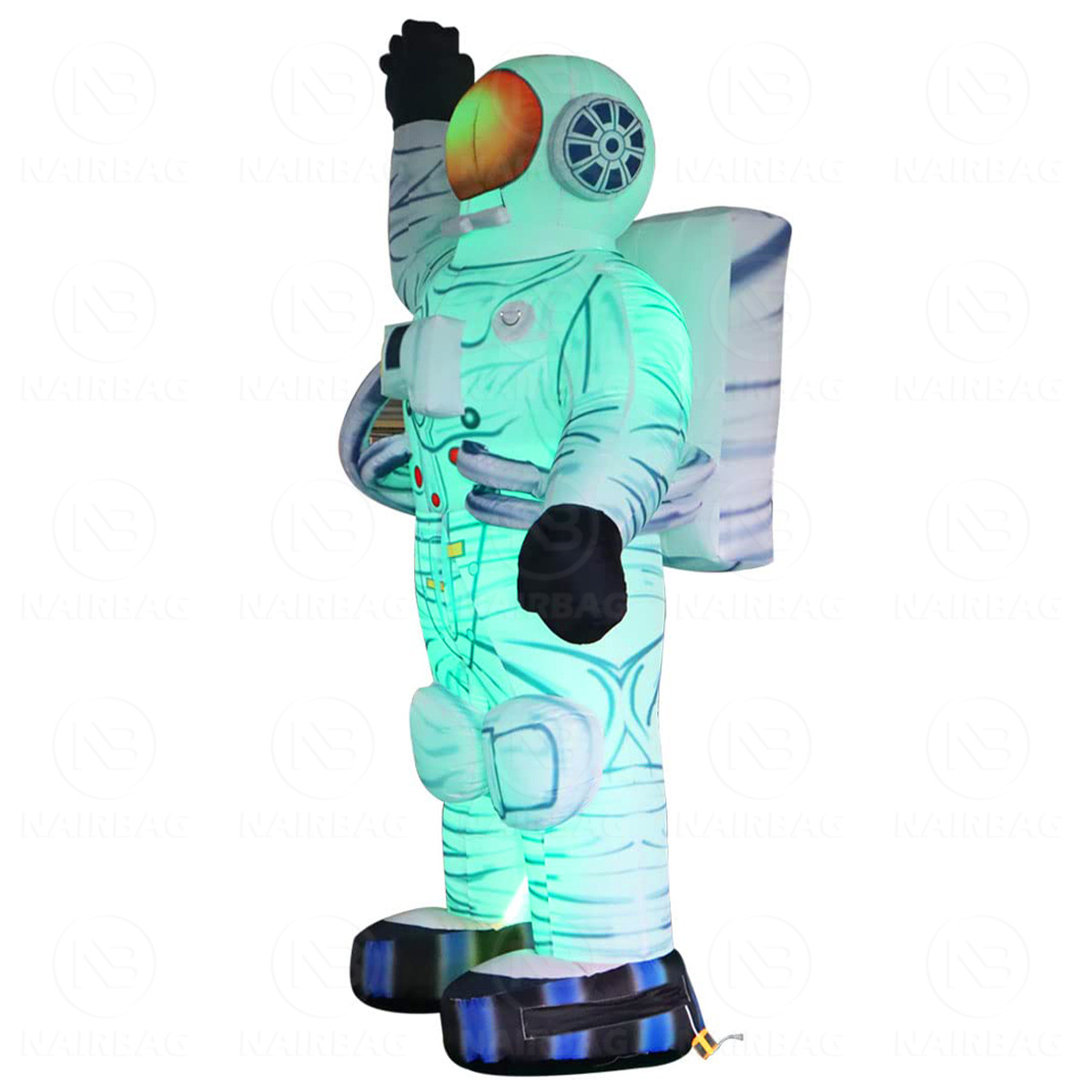 Outdoor Inflatable Astronaut Model with LED Lights, Custom Inflatable ...