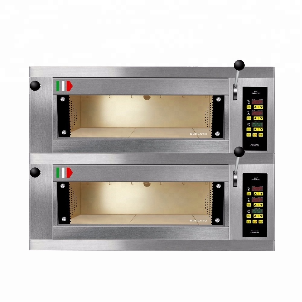 Suolnto factory oven, bakery used gas/electric deck oven, 3 deck bakery ...