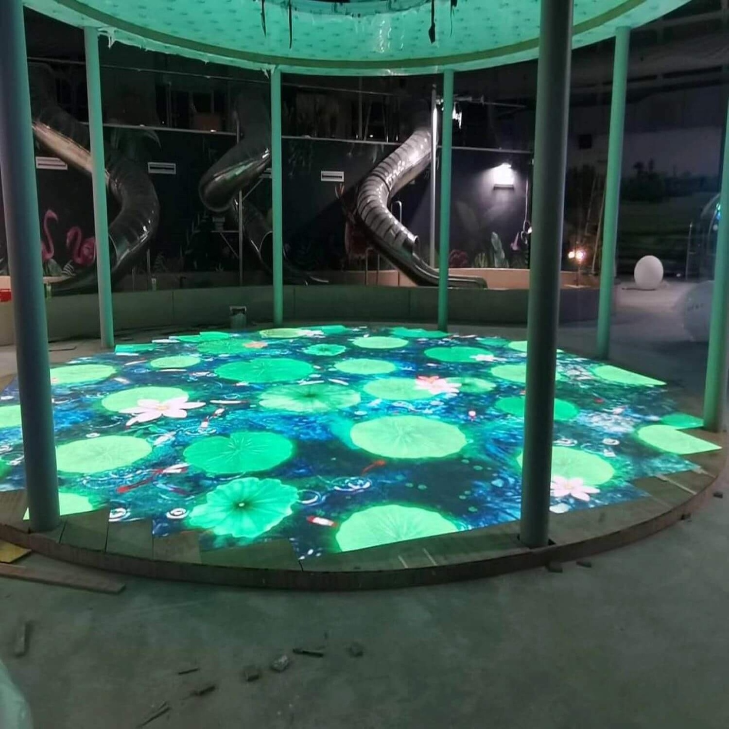 Digital Full Color Tile Wall For Dancing Gaming Video Stage Dance Floor ...