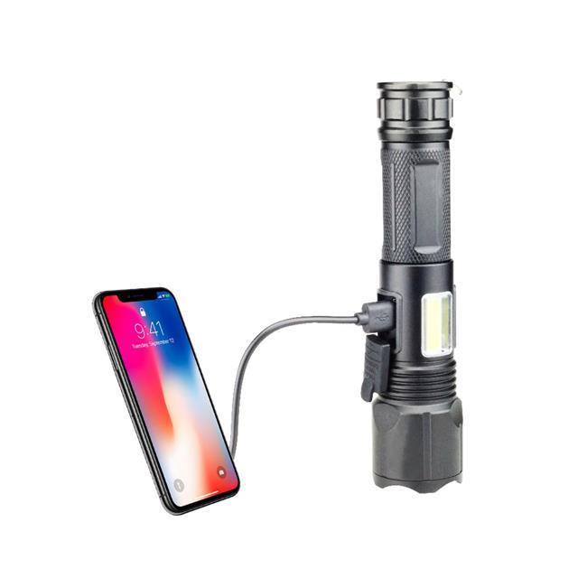 wholesale rechargeable torch led flashlights high lumens 100000 ...
