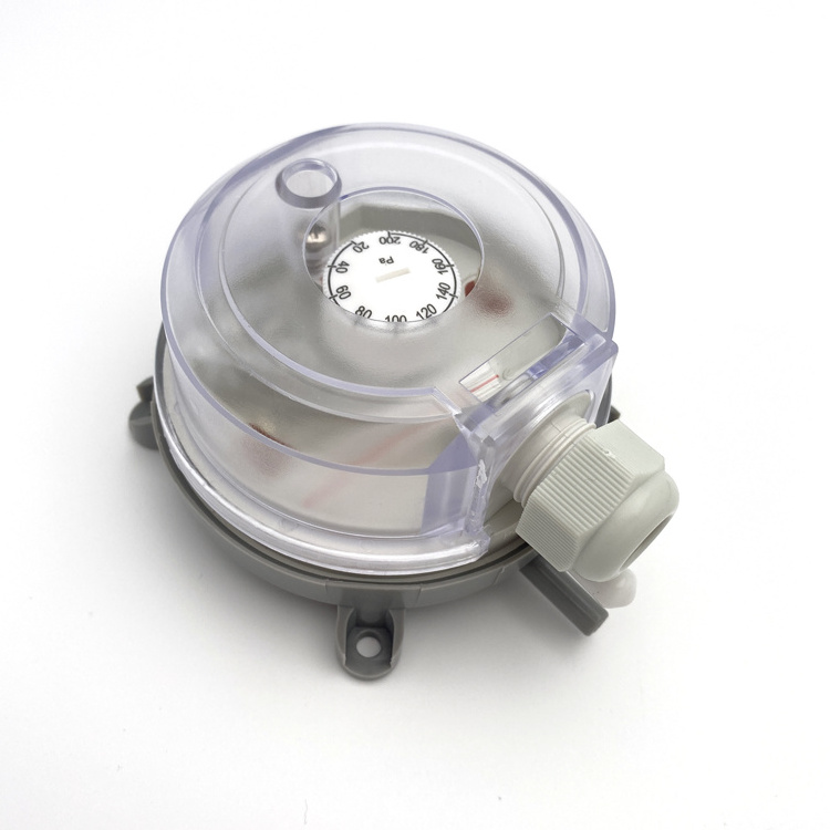 Adjustable air differential pressure switch for HVAC system ...