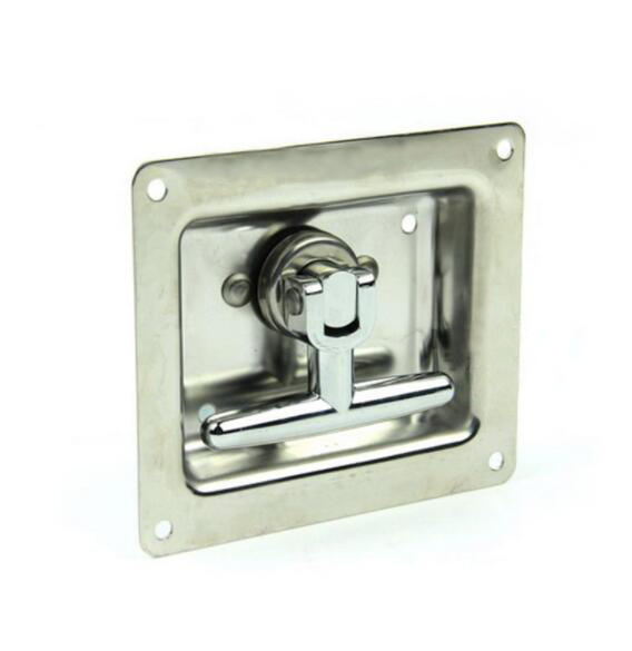 YH3072 Stainless Steel Truck Folding T Handle Latch Lock Toolbox Lock ...